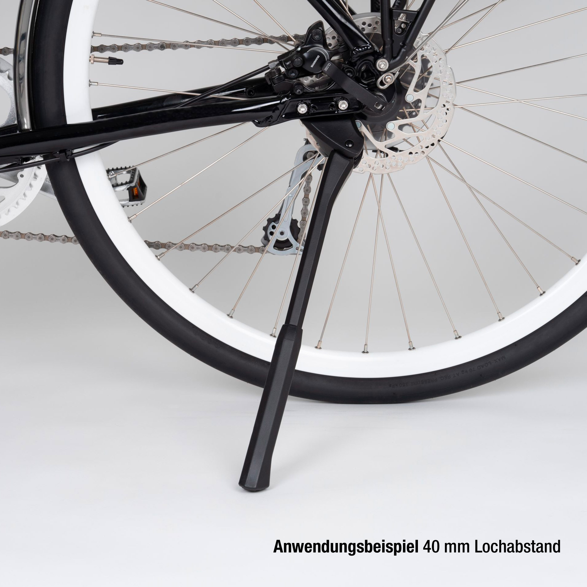 Atran Velo Edge Hinterbauständer 24-29 Zoll Schwarz | 40 mm | 3402476