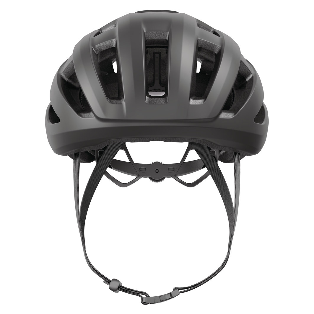 ABUS PowerDome Rennradhelm | Velvet Black | L 57-61 cm | A91922