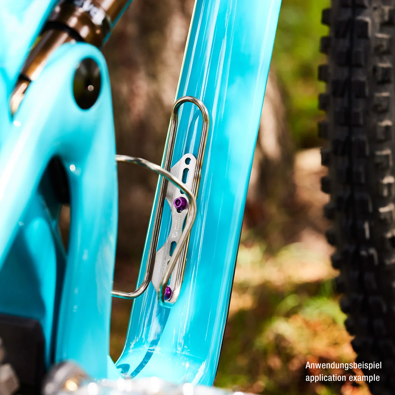 Wolf Tooth Morse Bottle Cage Edelstahl | MORSE-SS-WT