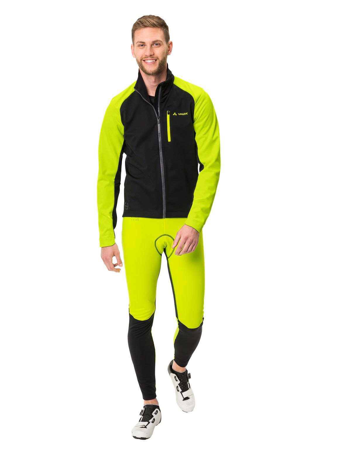VAUDE Mens Posta Softshell Jacket VI Softshelljacke | Neon Yellow | M ...