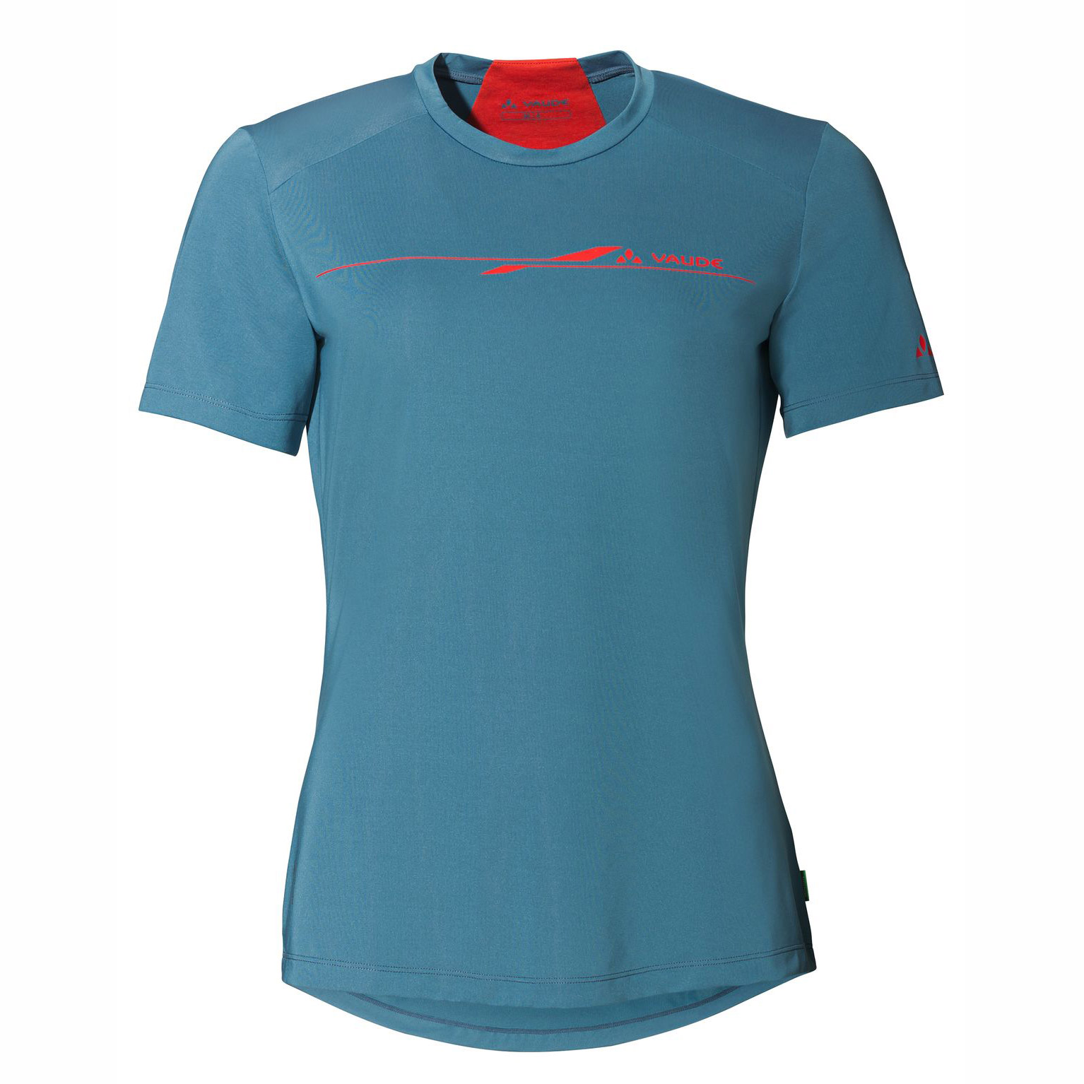 VAUDE Womens Qimsa Logo Shirt | Blue Gray | 38 | 432259810380