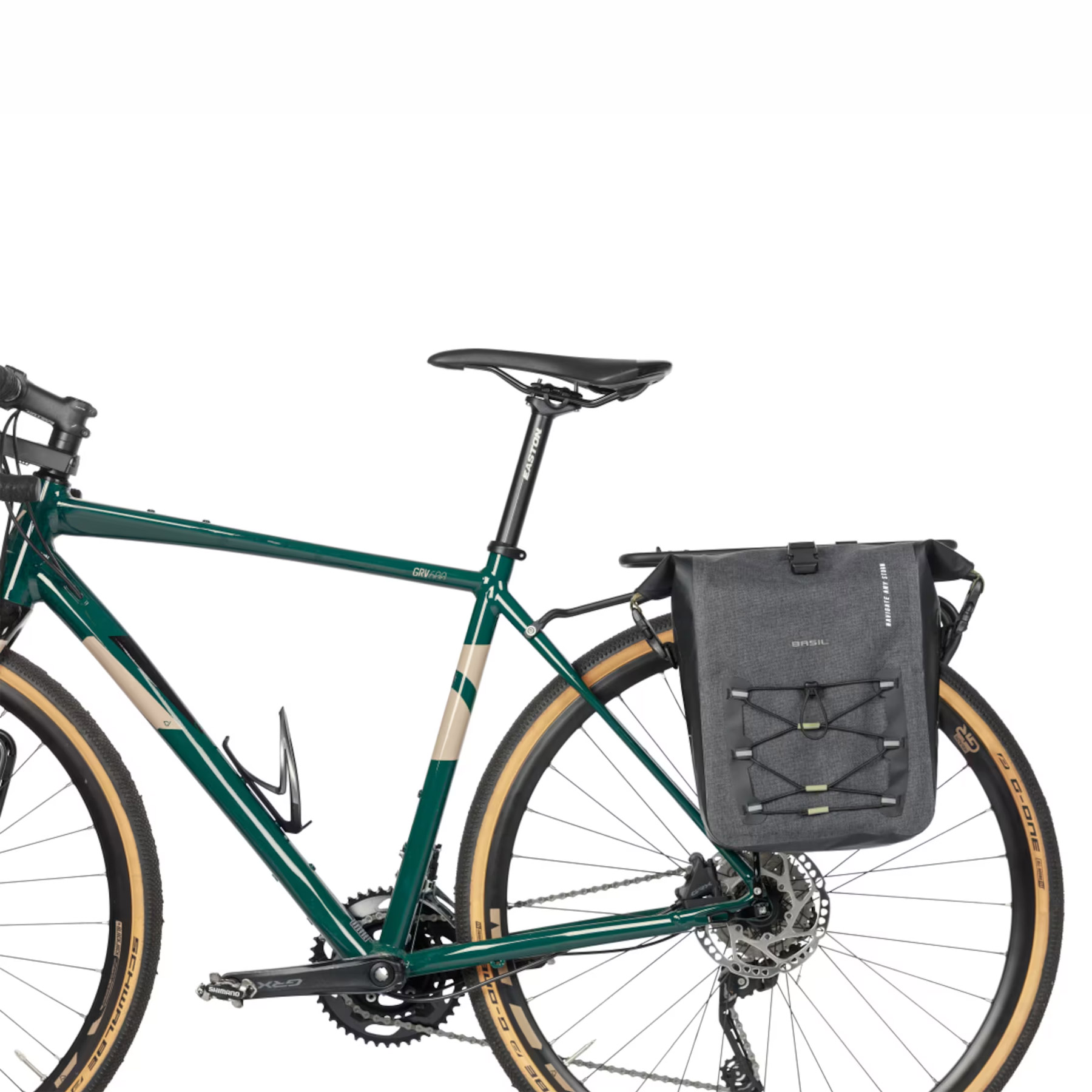 Basil Navigator Storm Single Pannier Bag M | MIK SIDE | B18265