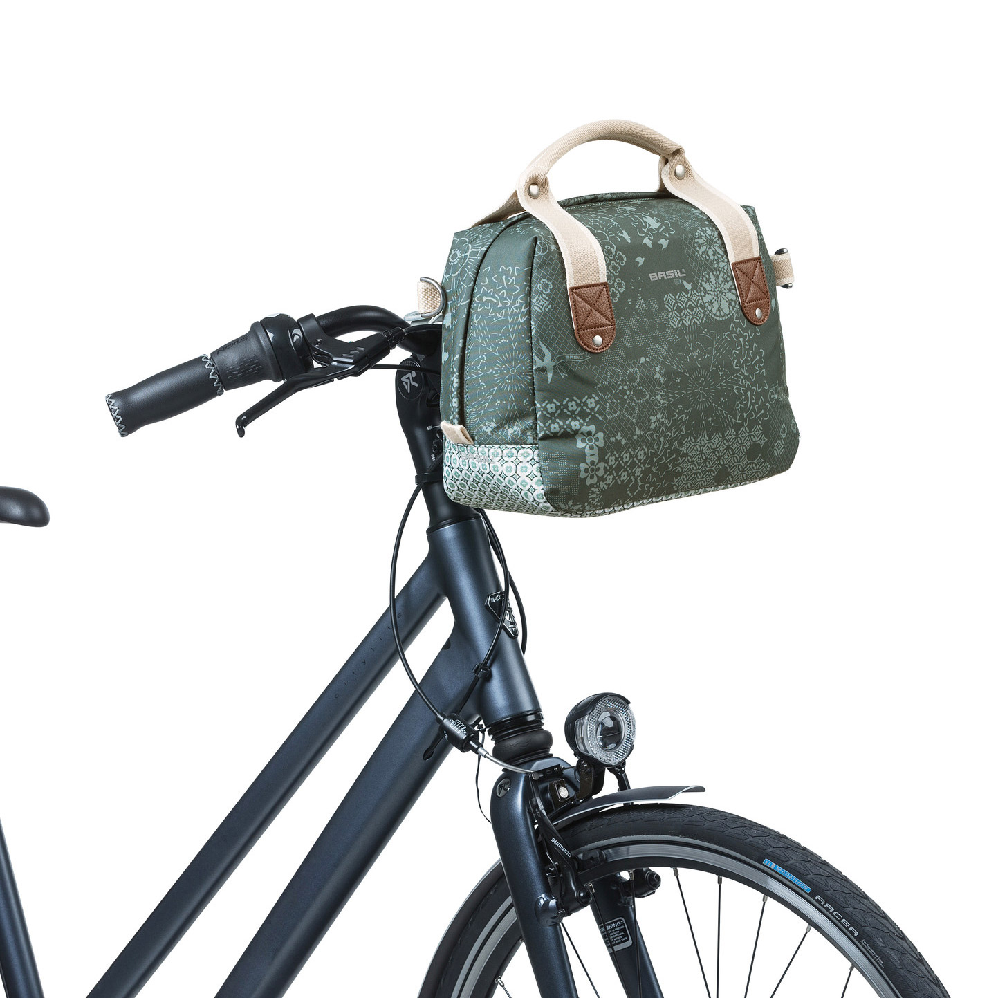 Basil Boheme City Bag Bike Handlebar Bag KlickFix 8L | Indigo Blue ...