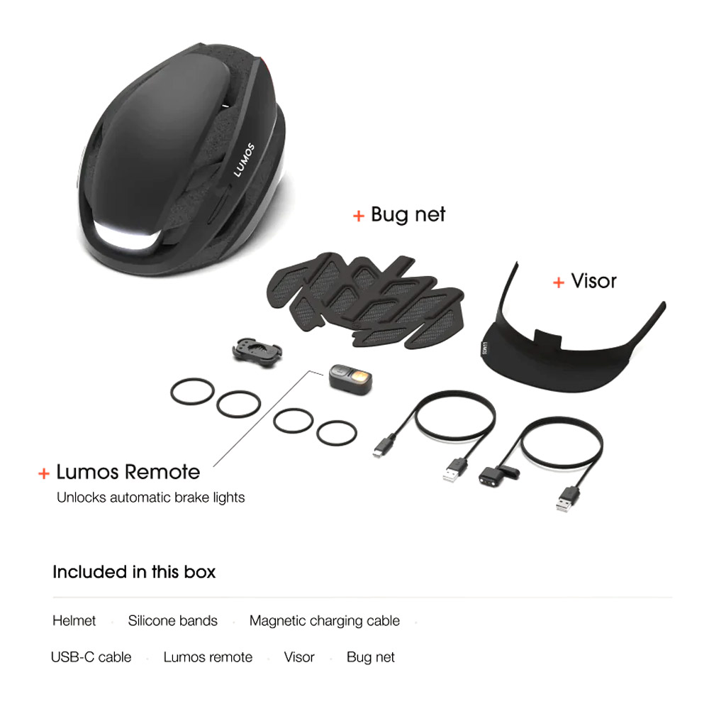 Lumos Ultra+ Mips Visor LED Fahrradhelm mit Visier, Blinkern ...
