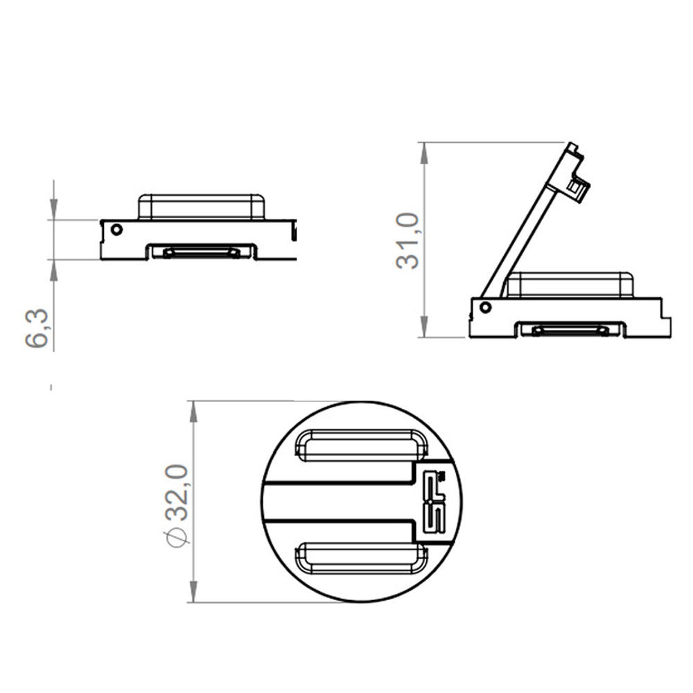 SP Connect Adapter SPC (Downgrade Kit von SPC+ auf SPC) | FA003492101
