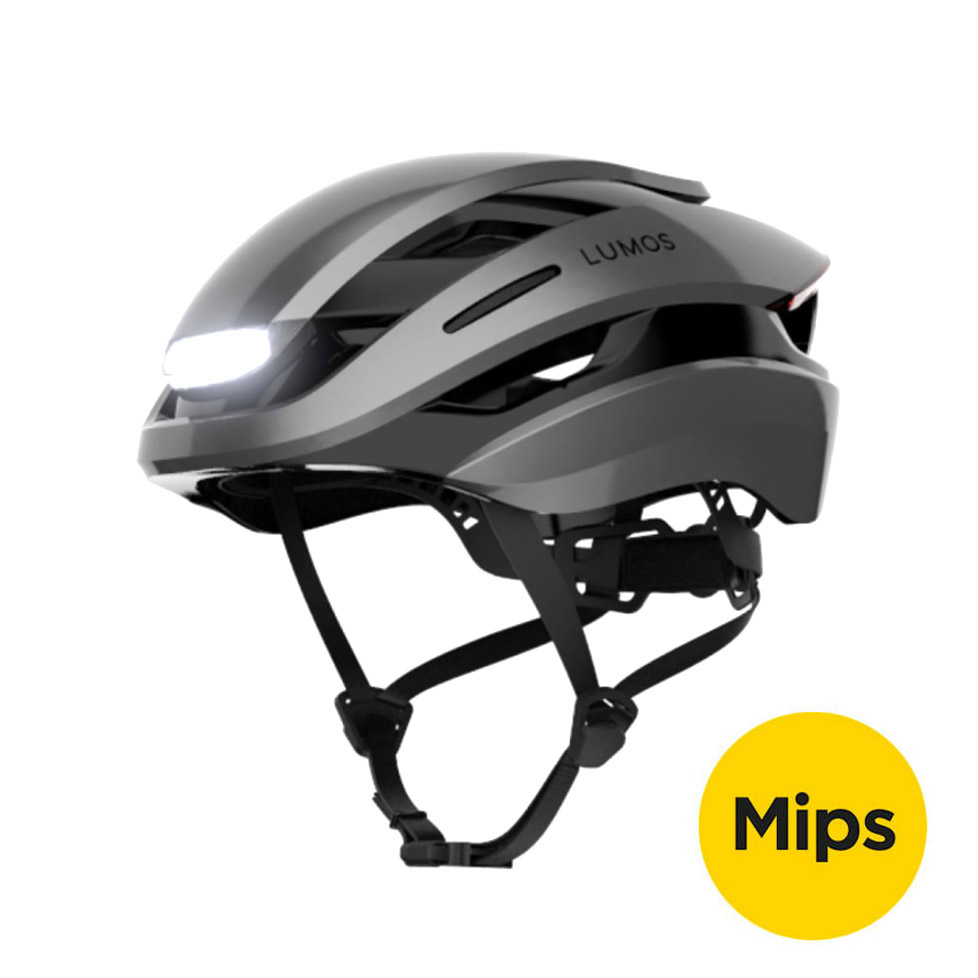 Lumos Ultra+ Mips Visor LED Fahrradhelm mit Visier, Blinkern ...