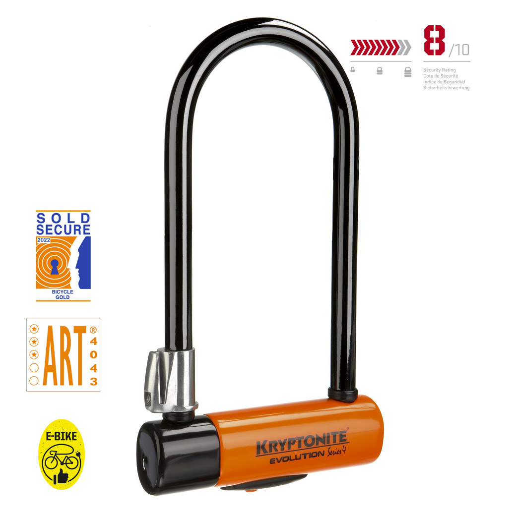 Kryptonite New-U Evolution Standard Padlock 229 mm, ø 14 mm | 3500383