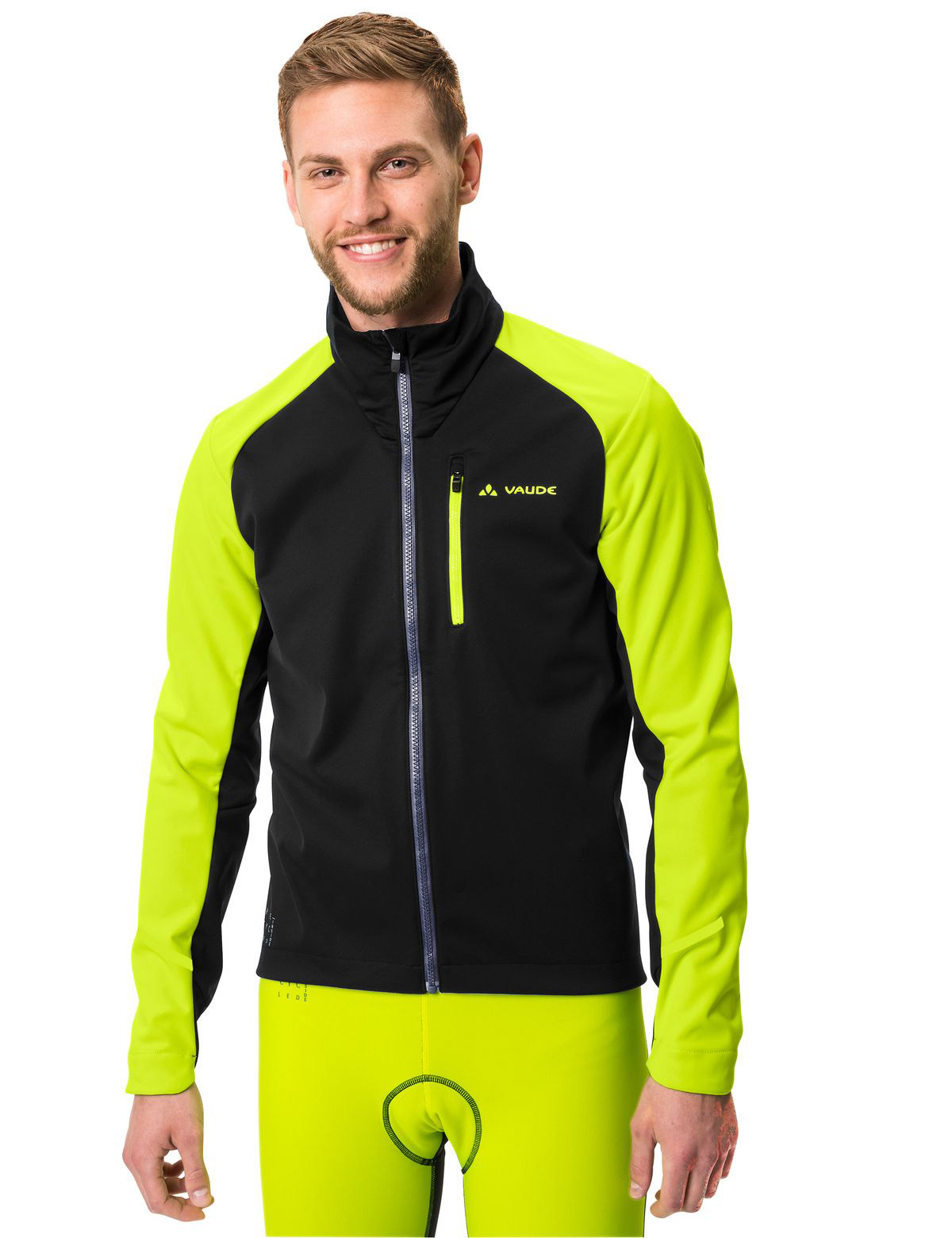 VAUDE Mens Posta Softshell Jacket VI Softshelljacke | Neon Yellow | M ...
