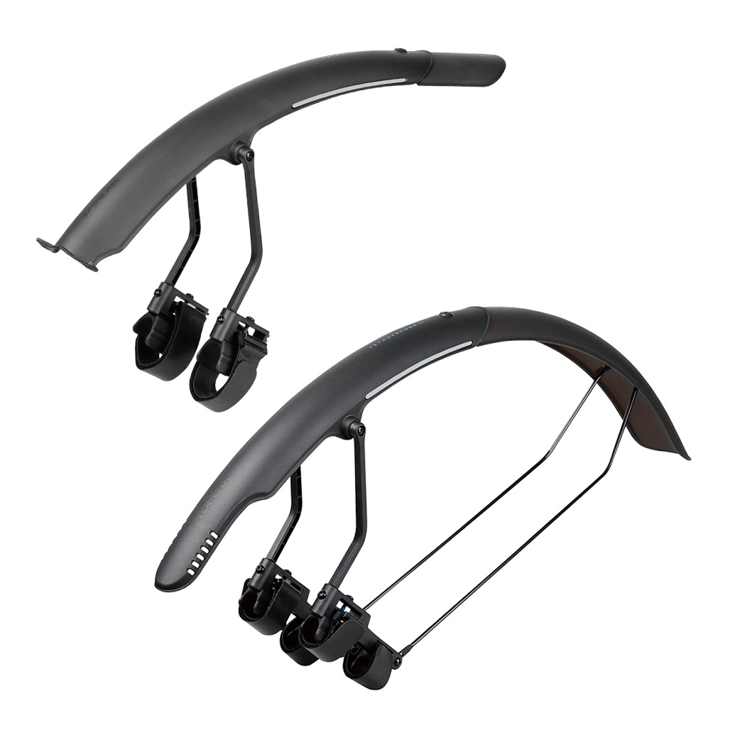 Topeak TetraFender R1 & R2 Rennrad Schutzblech-Set | 15200170