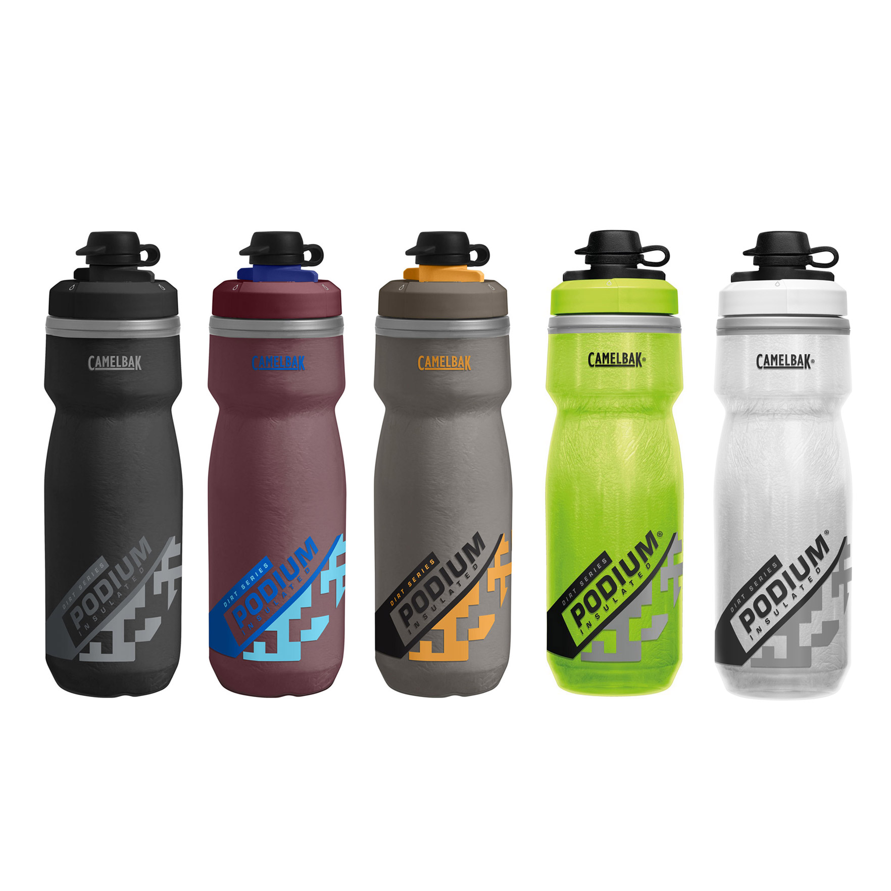Camelbak Podium Chill Dirt Series IsoBottle 620 ml | White | 8197741