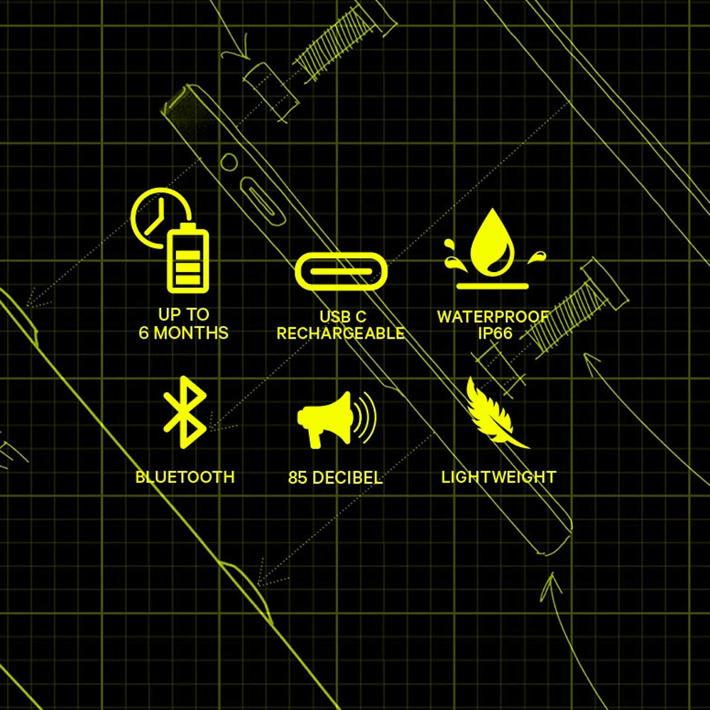 Knog Scout Bike Alarmanlage and Ortungsgerät | 13160KN