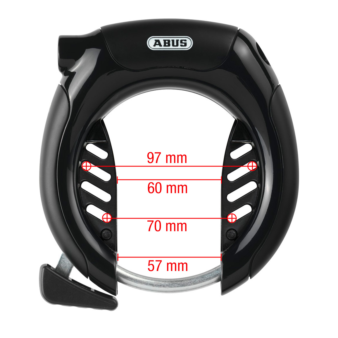 ABUS Pro Shield XPlus 5955 Rahmenschloss | R = Schlüssel nicht ...