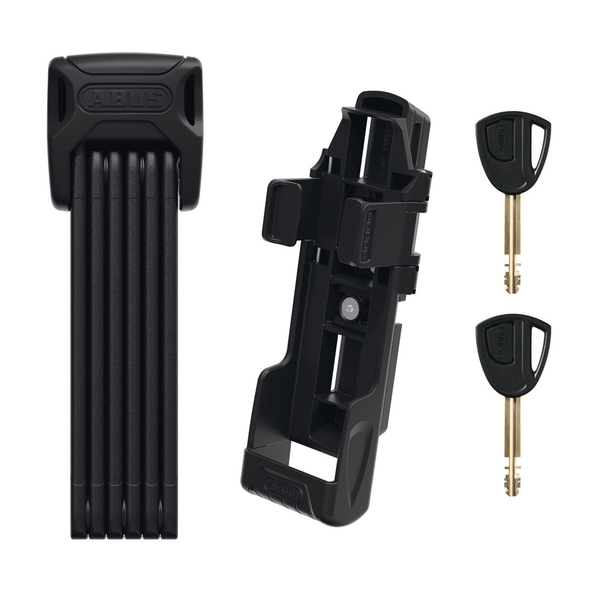 ABUS Bordo 6000K XPlus SH Folding Lock Black | 90cm, Einzeln | AB62094