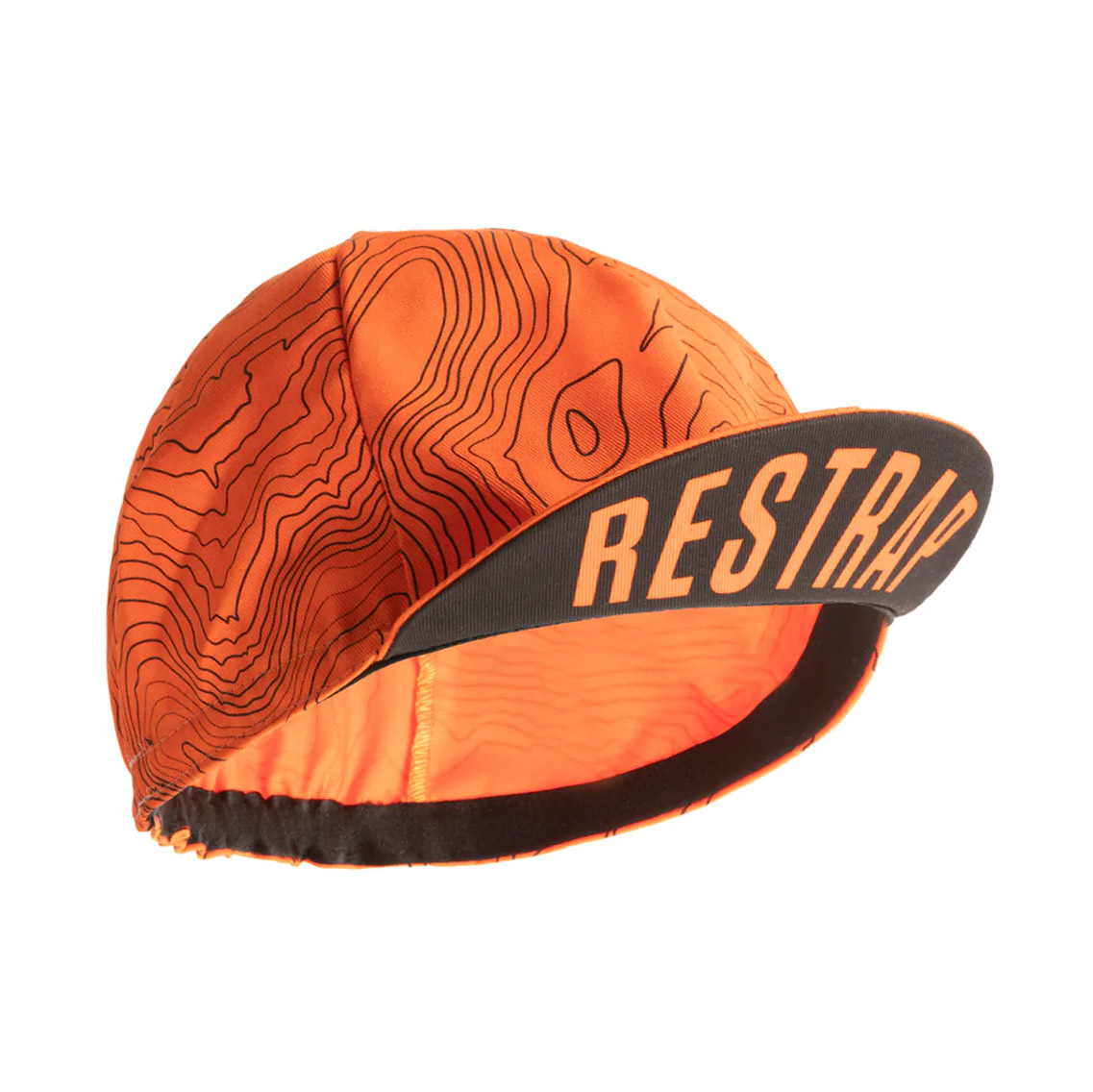 Restrap Cycling Cap Yorkshire Contours Orange | orange | 46195010123