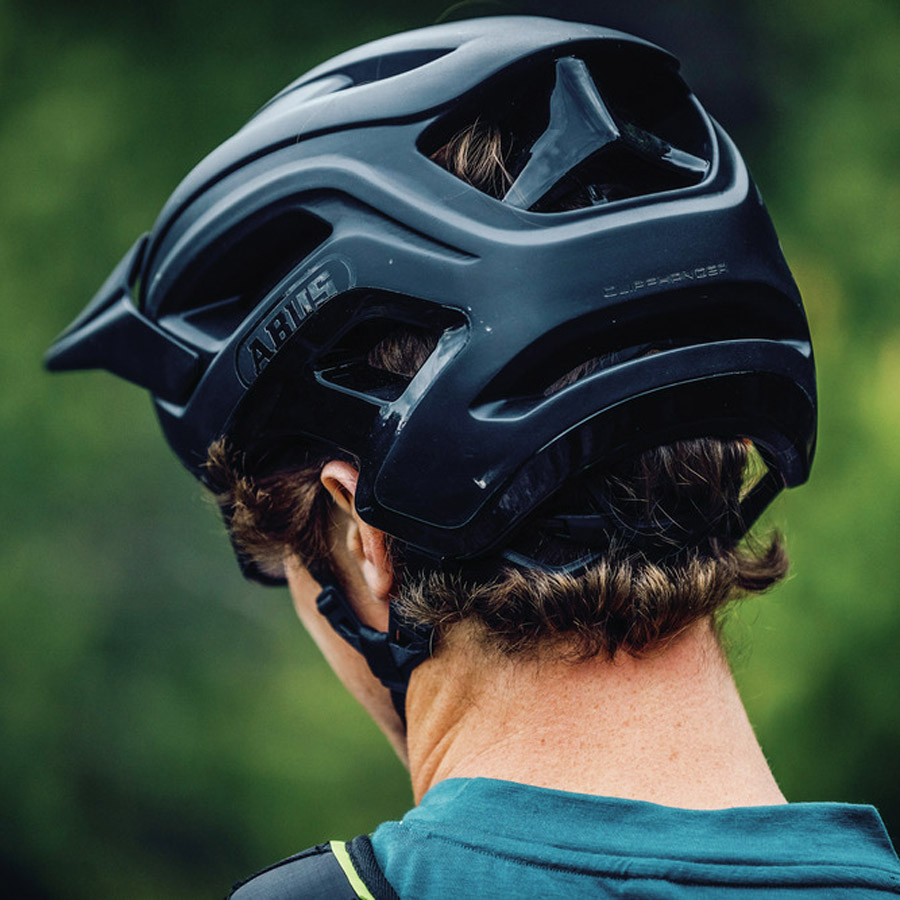 ABUS CliffHanger MTB Trail / Enduro Helm | Pine Green | S 51-55 cm | A65534