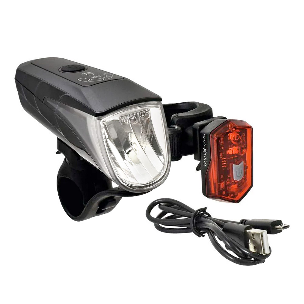 Büchel BLC 710 USB Bike Light Set 70 Lux with Li-Io-Akku (StVZO ...