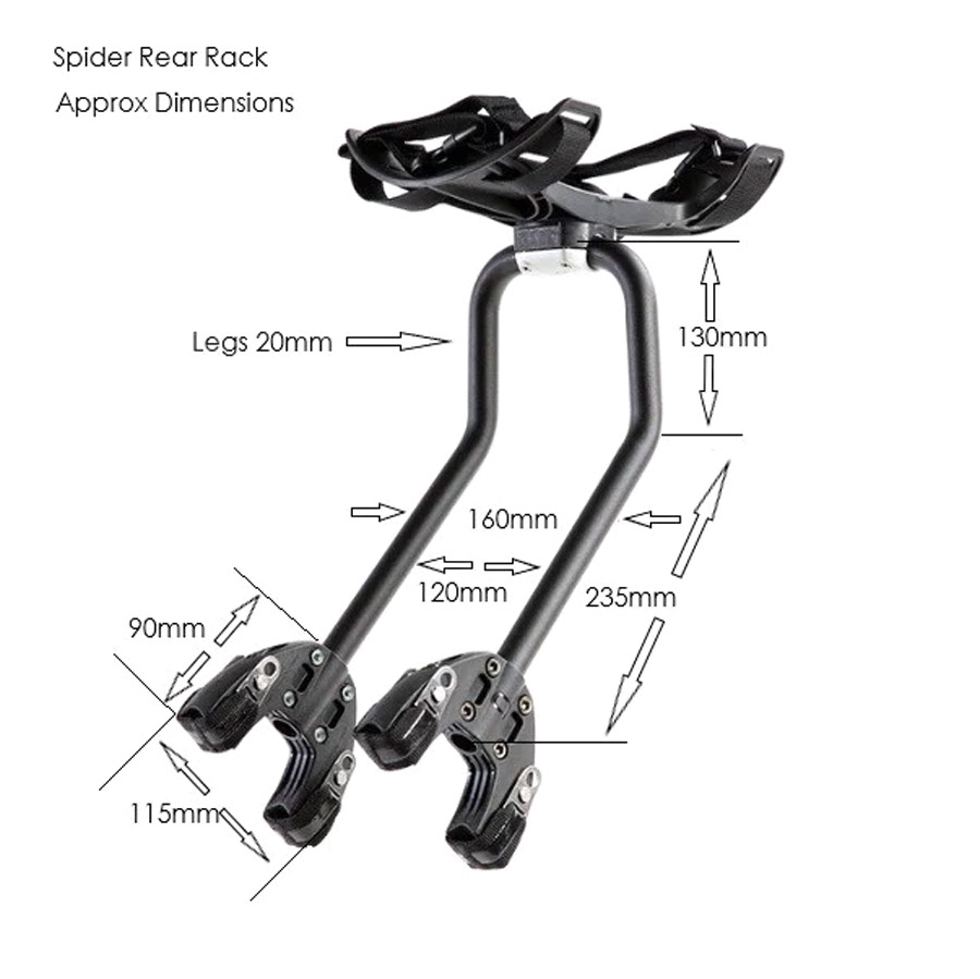 Aeroe Spider Rear Rack Gepäckträger | 44242010121