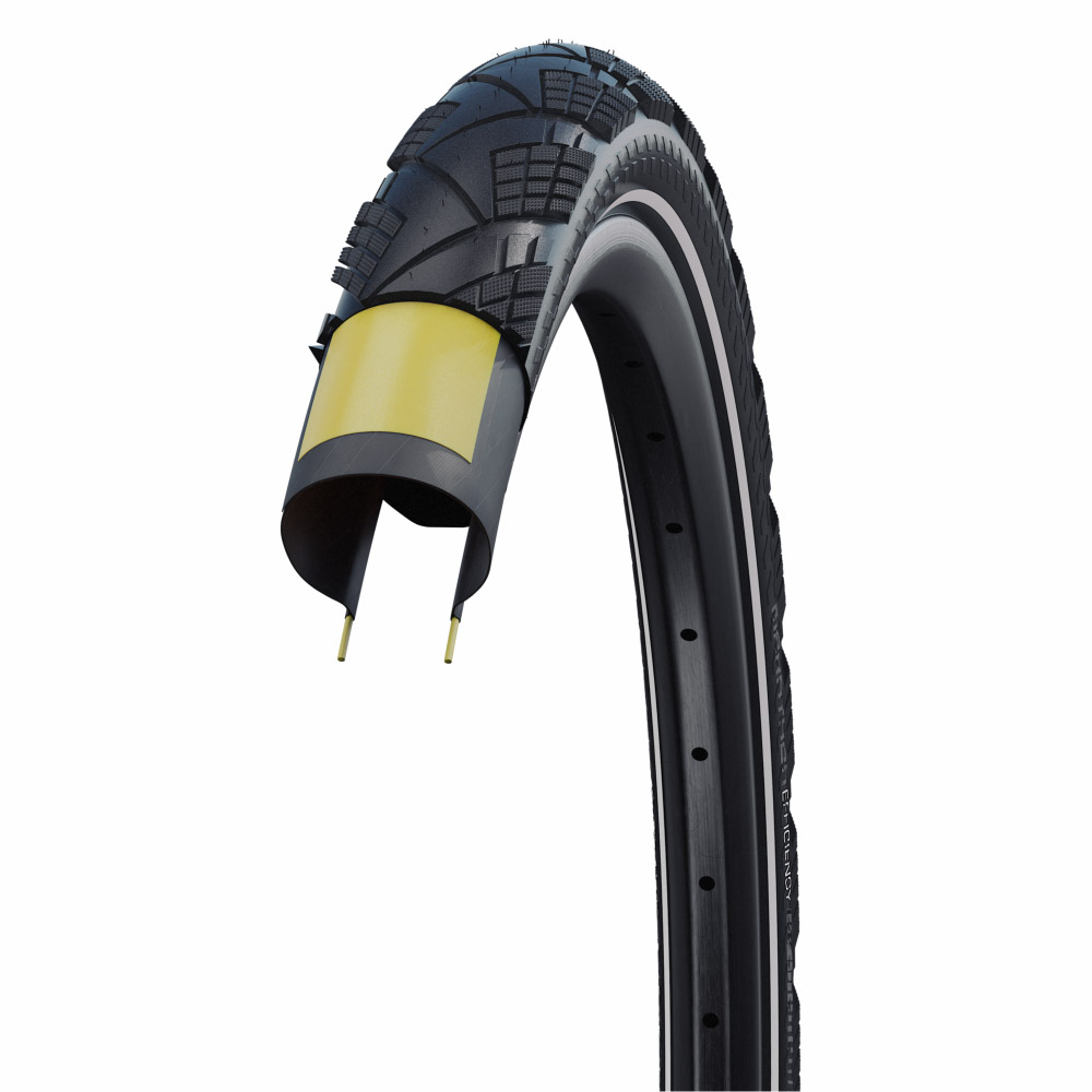 Schwalbe Marathon Efficiency Evolution Line Faltreifen | 27.5" x 2.15 ...