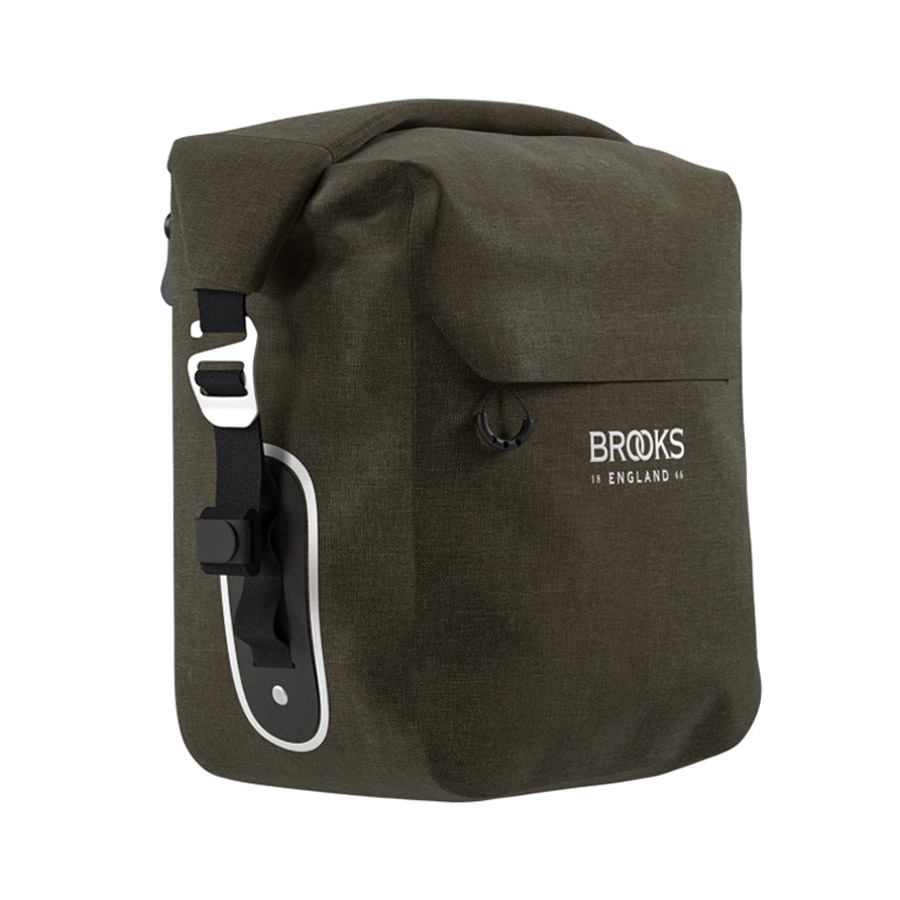 Brooks Scape Pannier Small Front Pannier 10-13L (single) | Mud Green ...