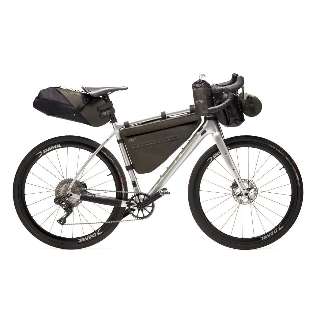 Brooks Scape Full Frame Bag Frame Bag 5L (48 cm) | Mud Green | 80032245