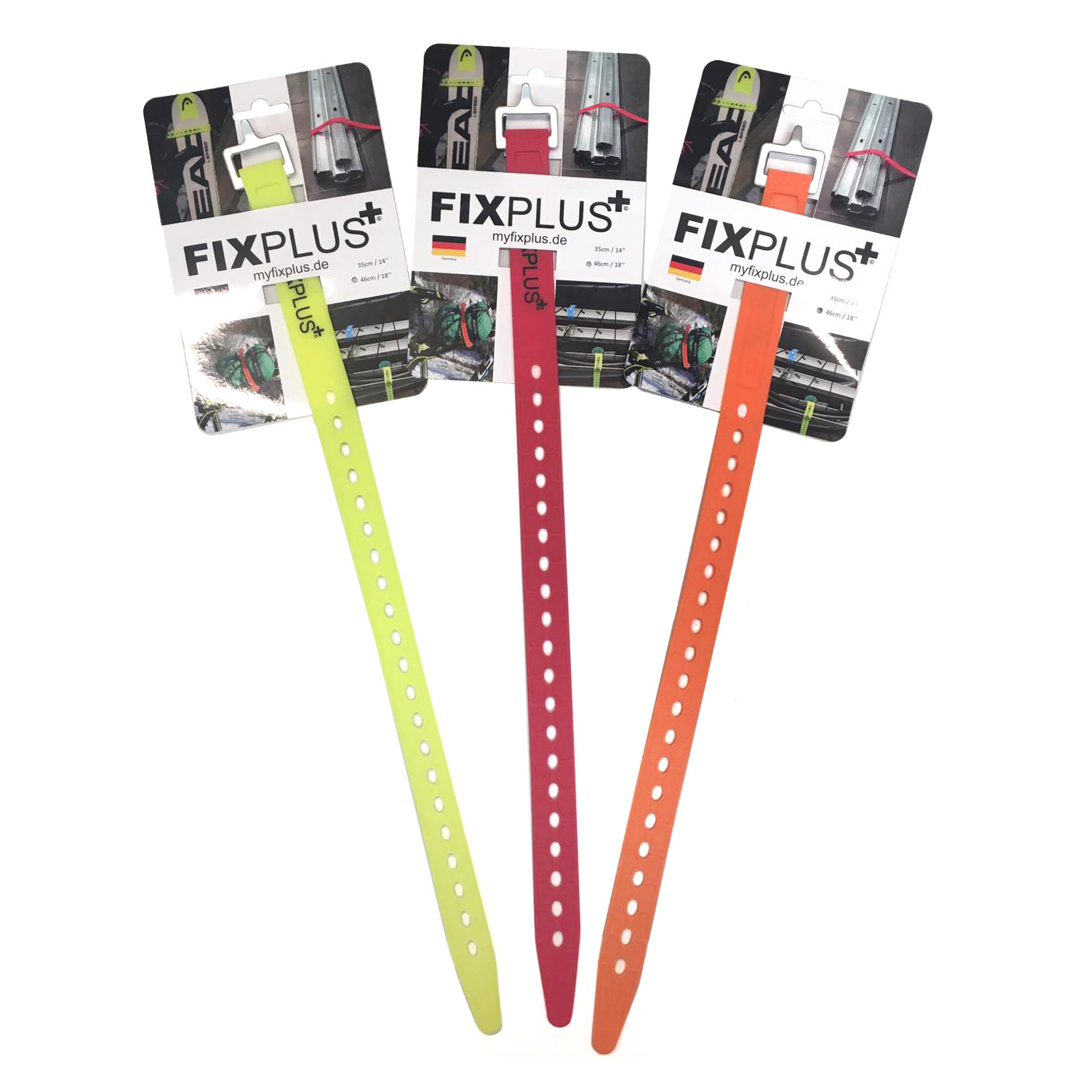 FIXPLUS Strap Spannband / Spanngurt (23 mm Breite) | Olive | 46 cm | 568OV46