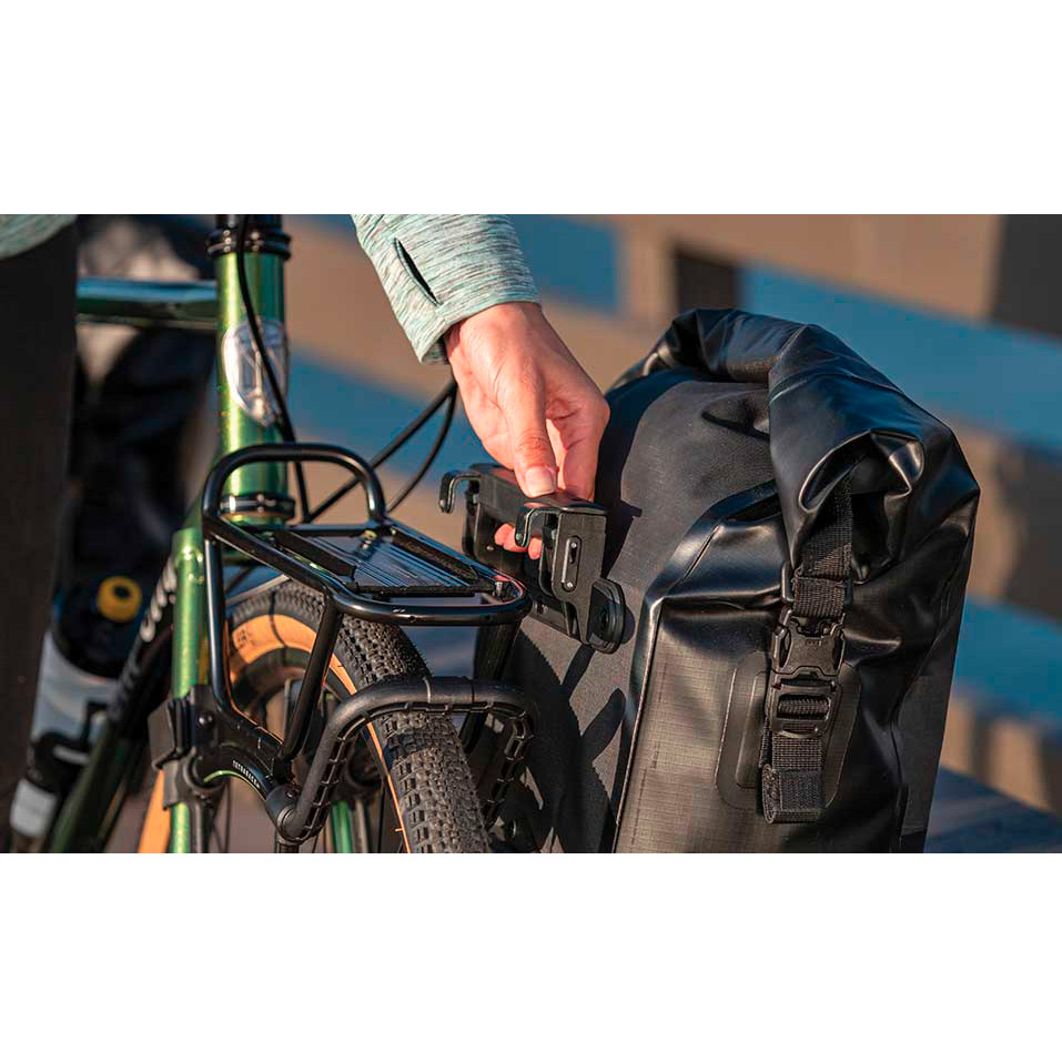 Topeak Pannier DryBag Rear Pannier Bag (Single Bag) 15L / 20L | Black ...