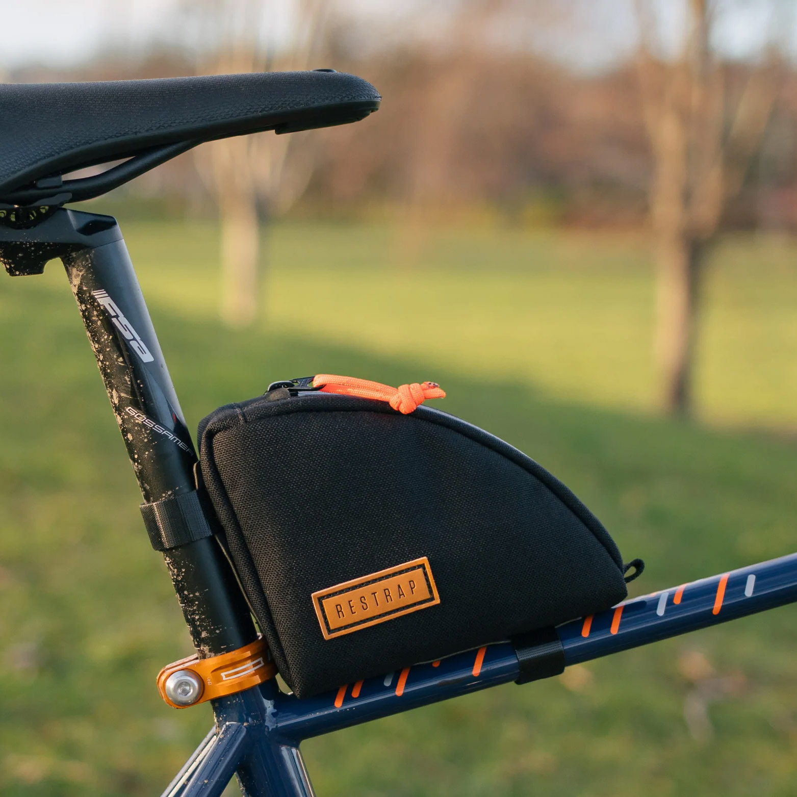 Restrap Rear Top Tube Bag 1L Top Tube Bag | Black | 44195010122