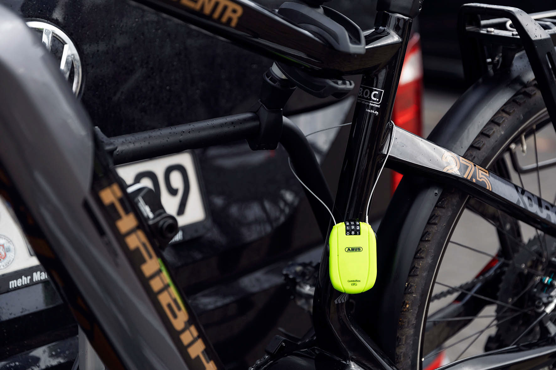 ABUS Combiflex Break 85 Seilschloss 85 cm | Neon | A95460