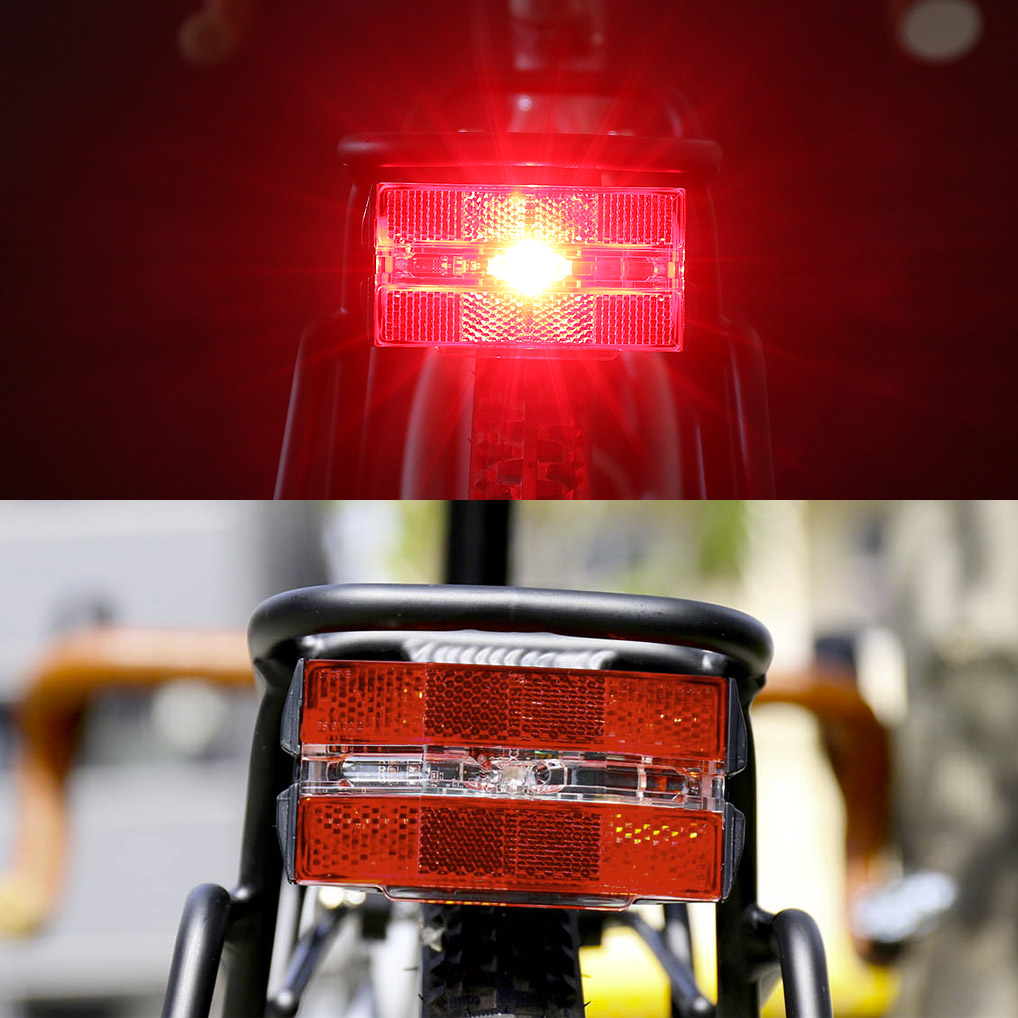 Cateye Reflex Rack Batterie Rücklicht TL-LD580G | FA003521004