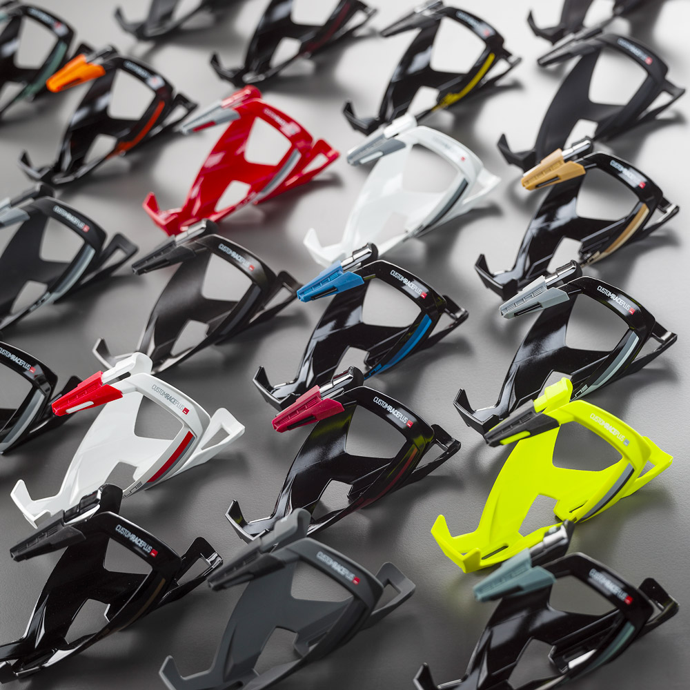 Elite Custom Race Plus Bike Bottle Cage | Grau (Soft touch) | FA003515227