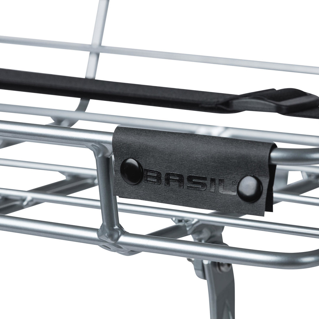 Basil Portland Front Carrier High Vorderrad Rack | Silver | B50408