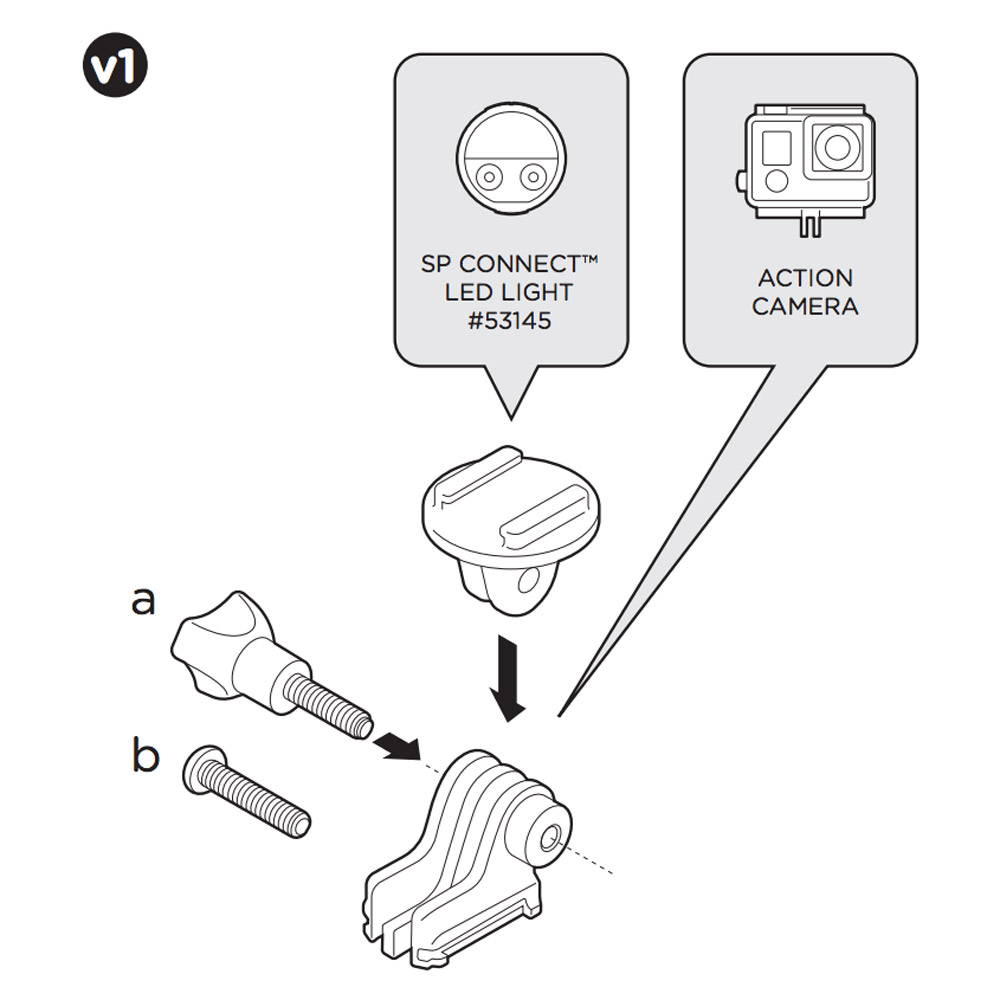SP Connect Camera/Light Adapter Kit SPC+ | FA003492075