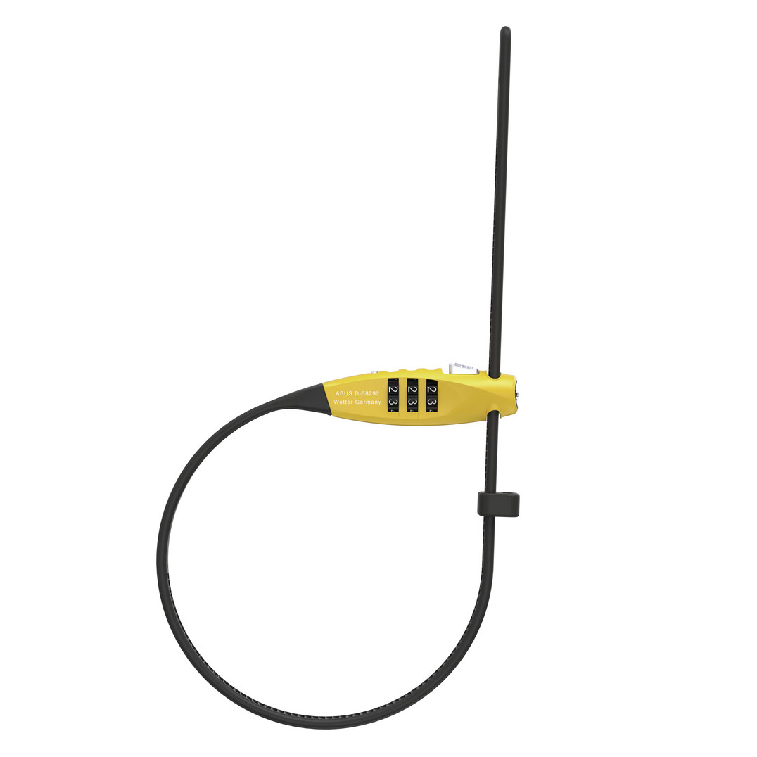 ABUS Combiflex TravelGuard | Yellow | A95601