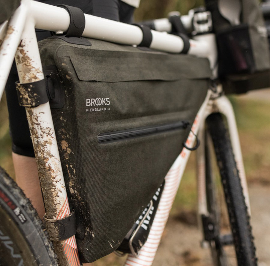 Brooks Scape Full Frame Bag Frame Bag 5L (48 cm) | Mud Green | 80032245