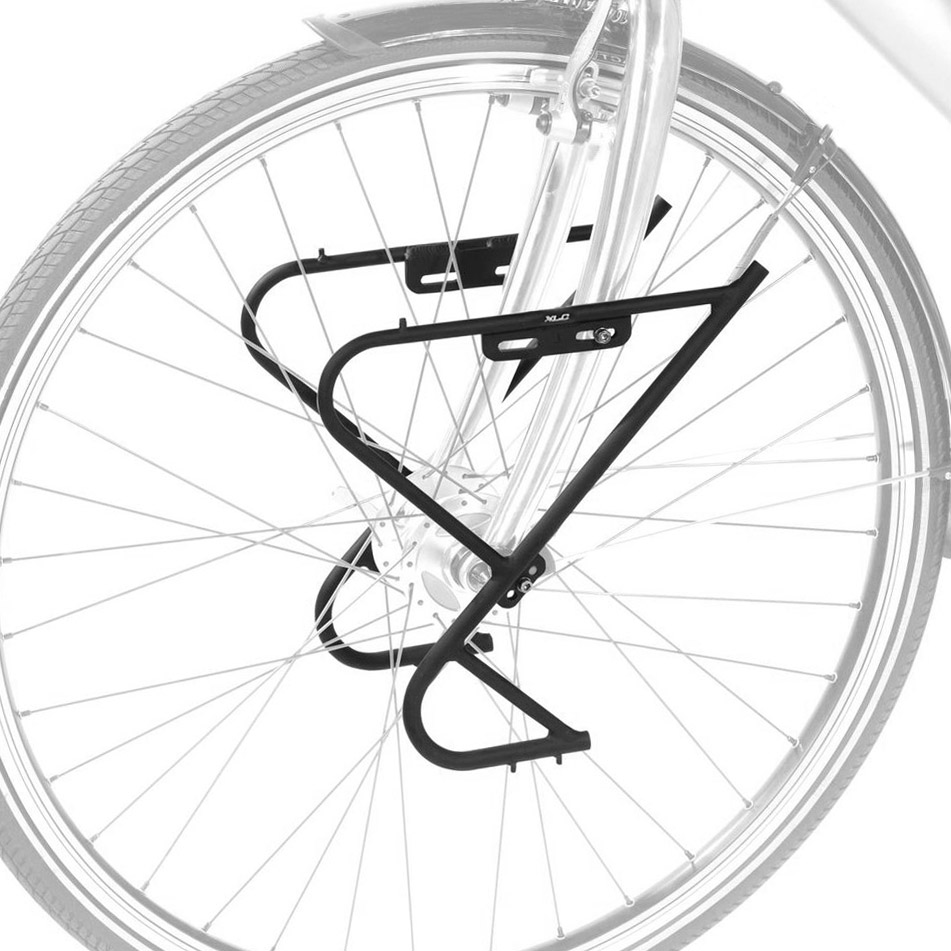 XLC LR-F02 Lowrider Gepäckträger für Gabel Alu Schwarz | 2500601200