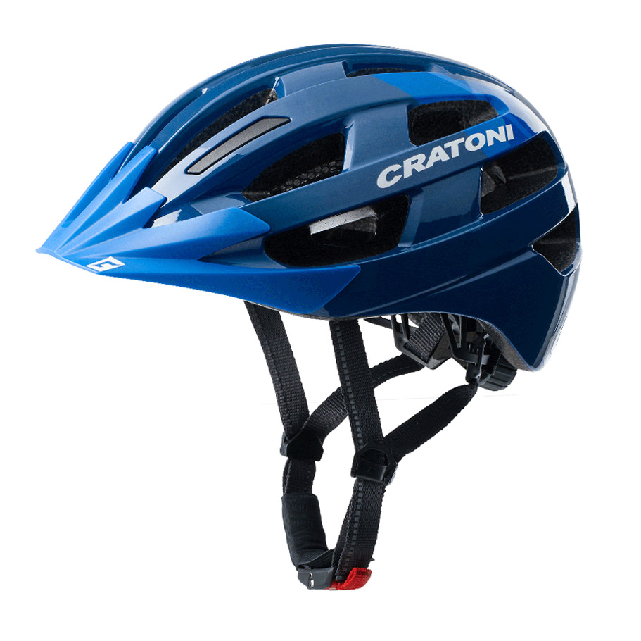 Cratoni Velo-X City Bike Helmet | Blau matt | M/L 56-60 cm | 111506F2