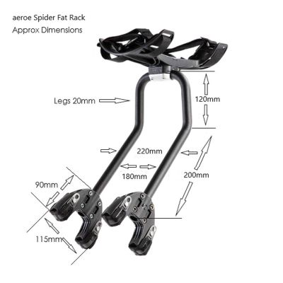 Aeroe Spider FAT Rack Fatbike Gepäckträger | 44242060121