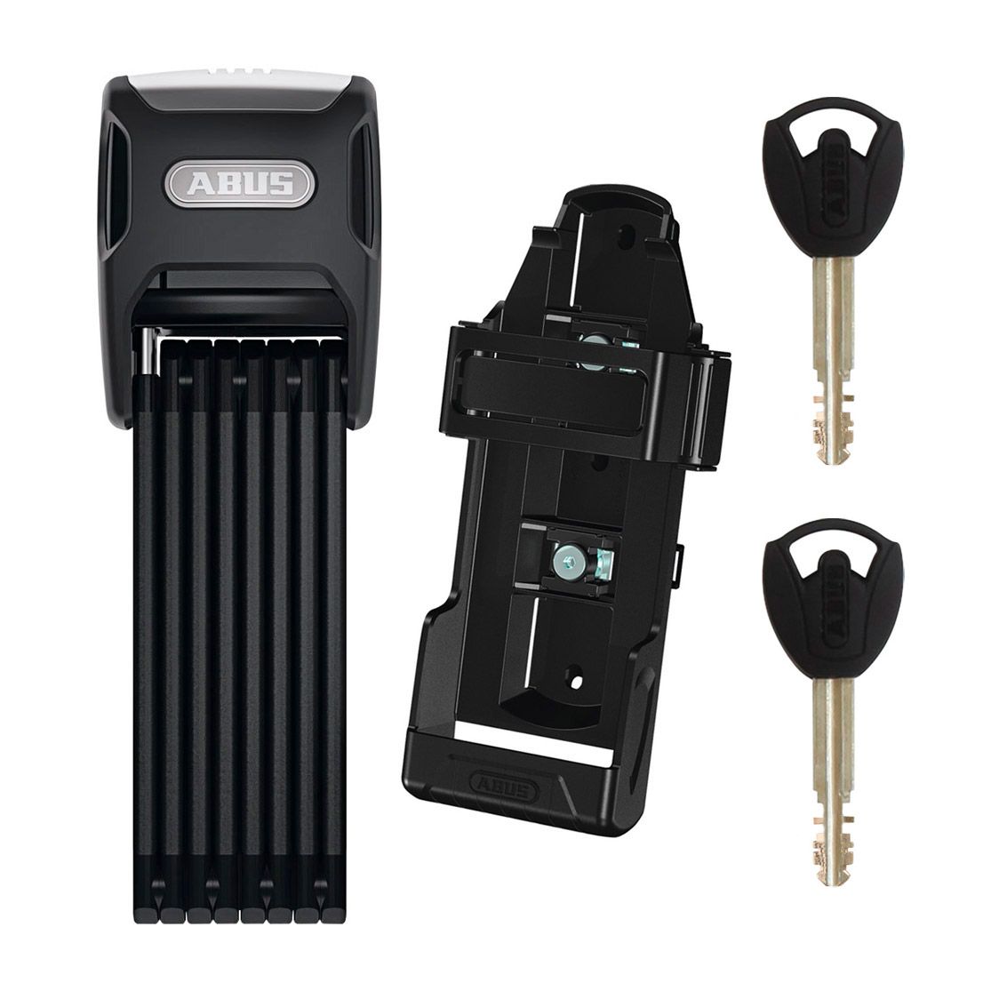 ABUS Bordo 6000KA Alarm XPlus SH Folding Lock (Custom Order, XPlus Code required) | 120 cm | A67614