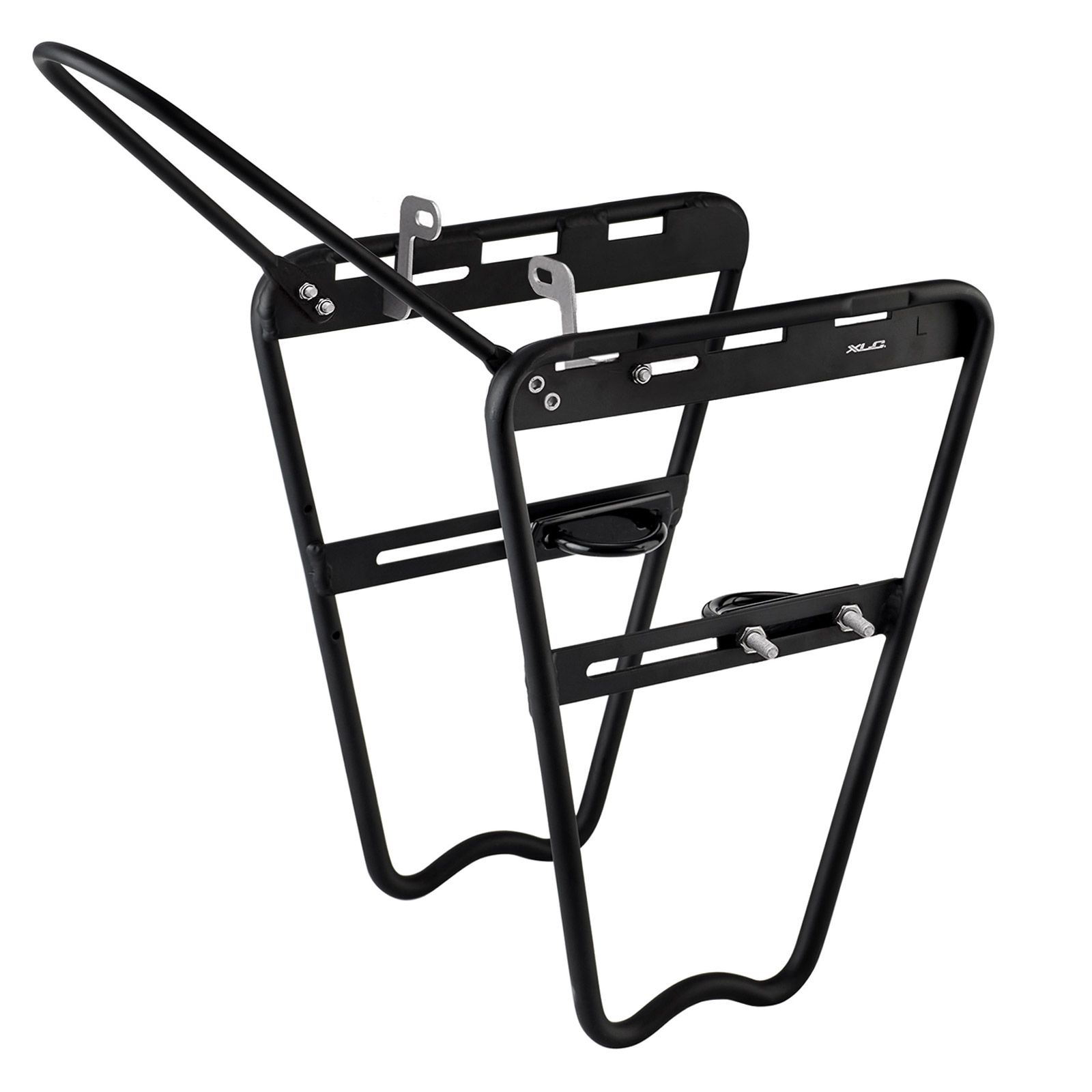 XLC LR-F02 Lowrider Gepäckträger für Gabel Alu Schwarz | 2500601200