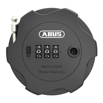 ABUS Combiflex Adventure Seilschloss mit Zahlencode 75 cm | Black | A95465