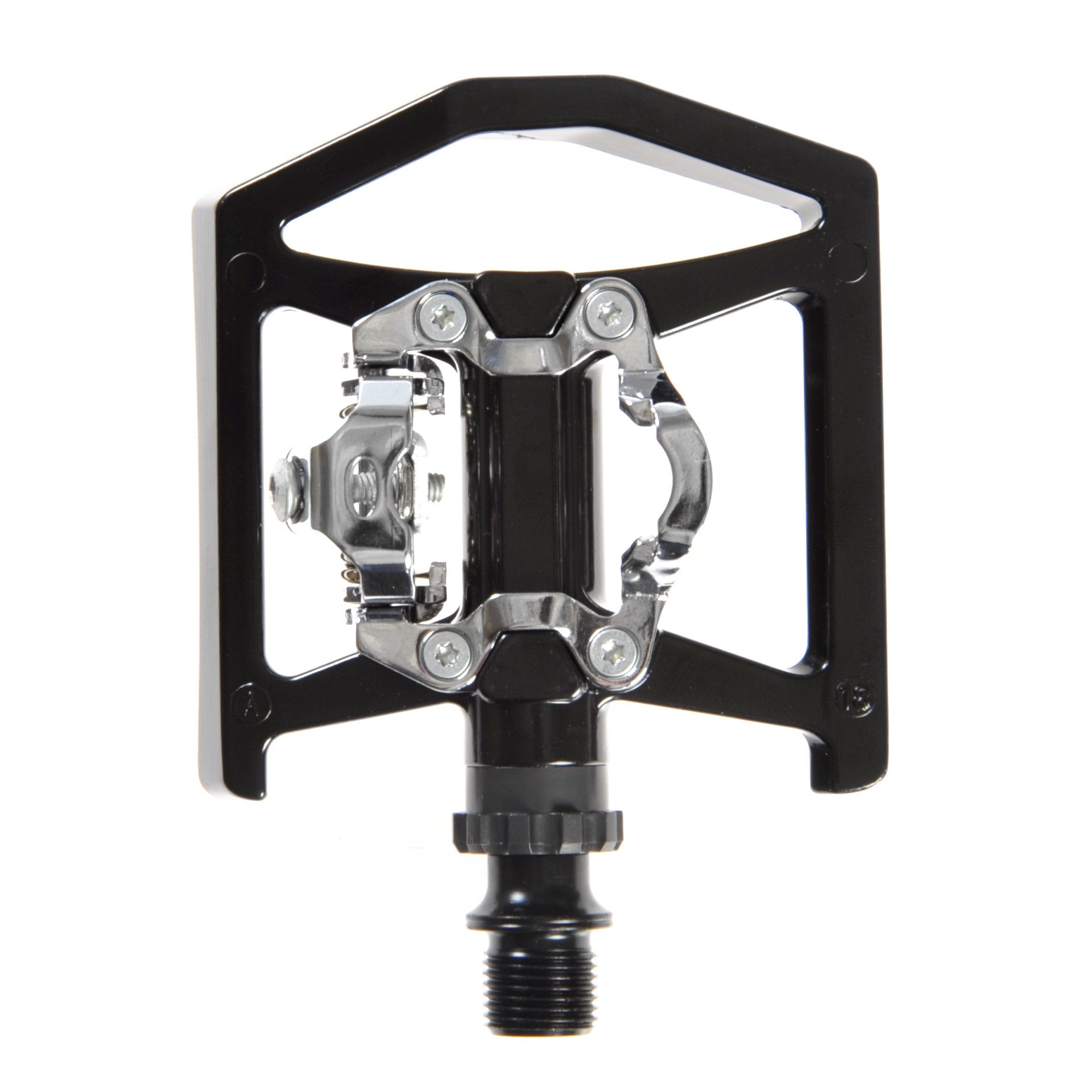 Contec Spade Platform Pedals with Klickies SPD Black | 3369964