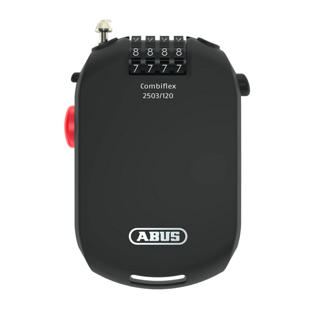 ABUS Combiflex Adventure Seilschloss mit Zahlencode 75 cm | Black | A95465